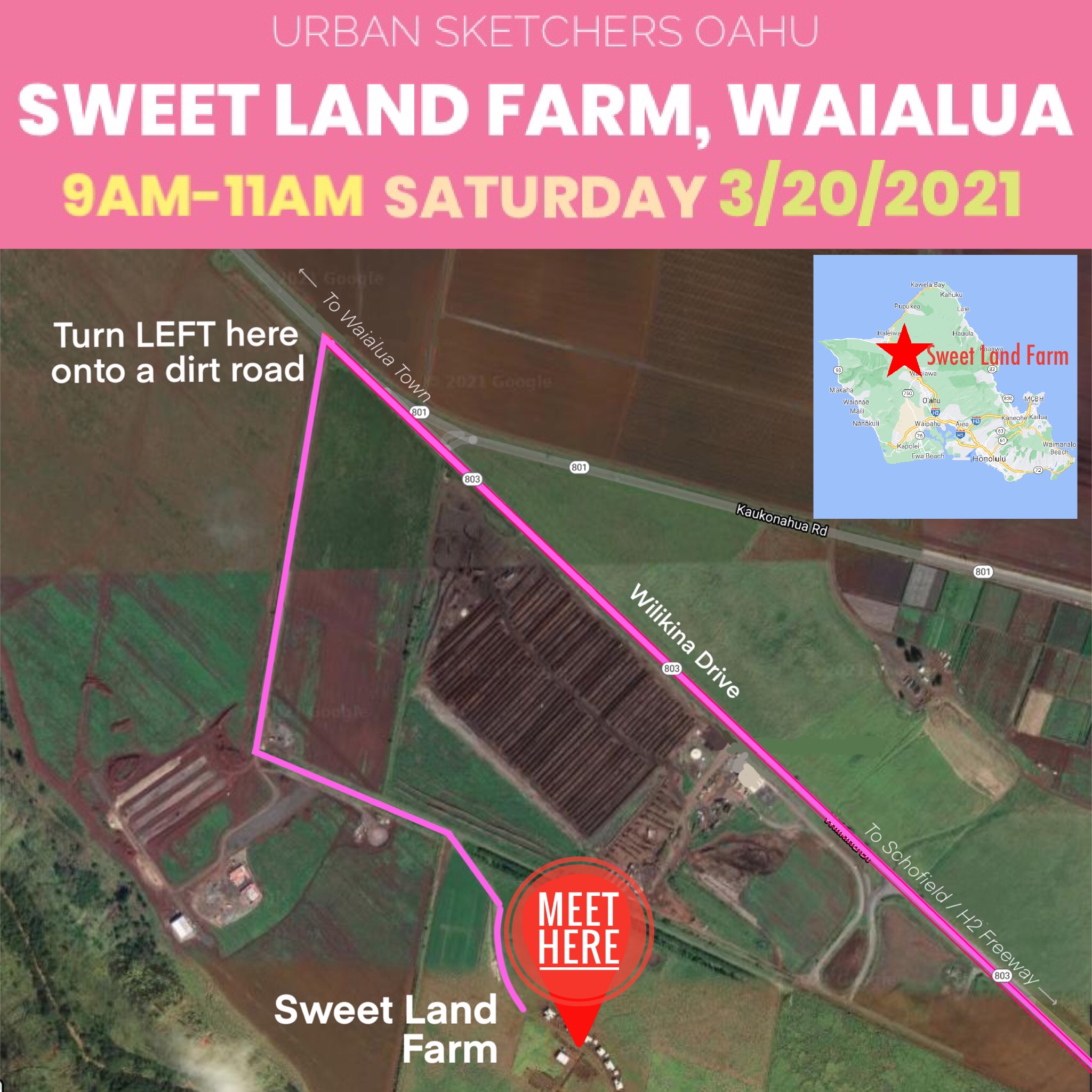 Ready, Set, GOAT! | Urban Sketchers O‘ahu